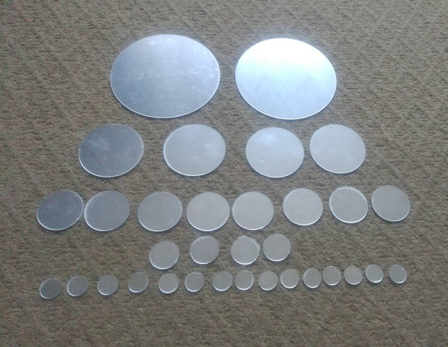 Купить Зеркальные акриловые наклейки круги диаметр от 2см до 13см ...