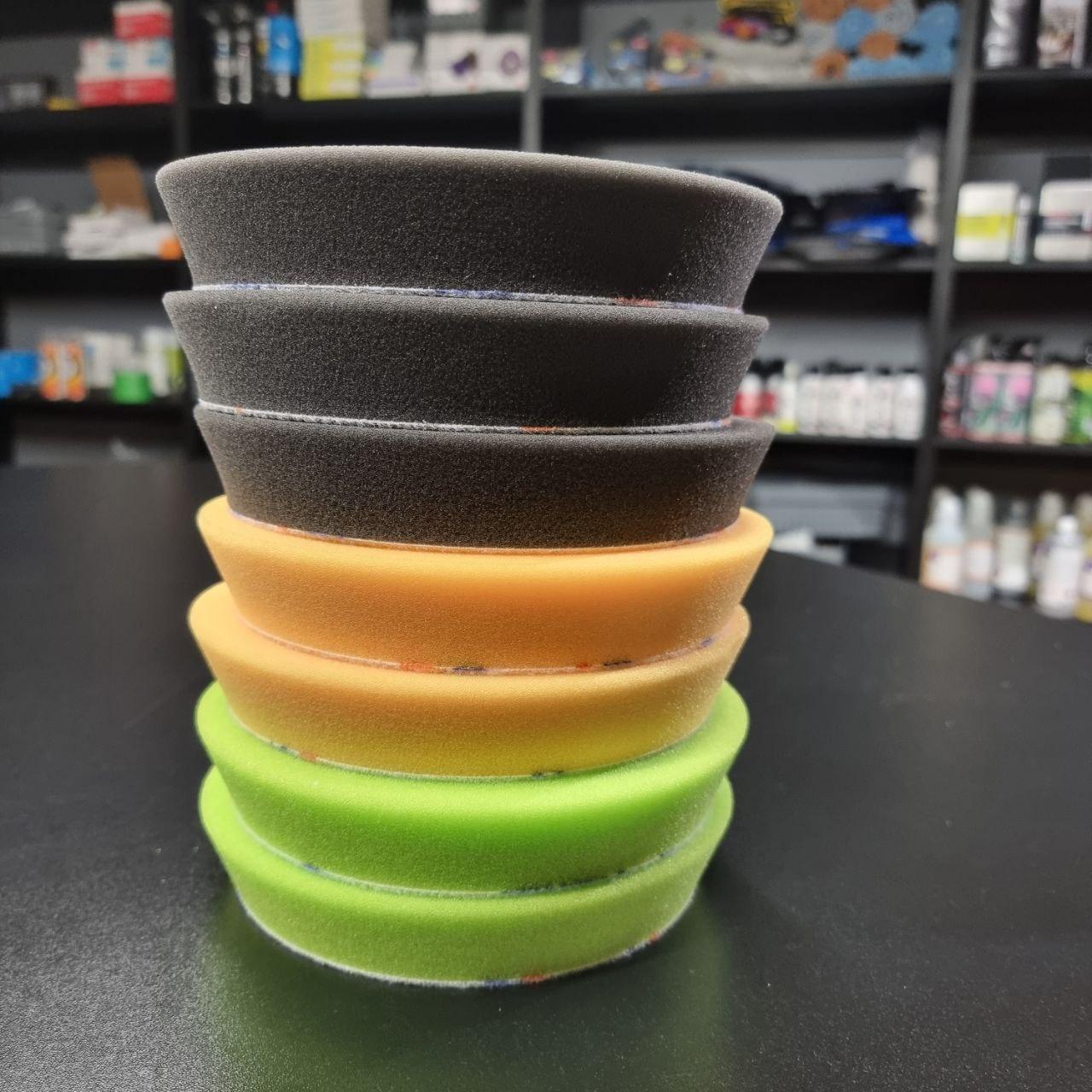 CARTEC 5000 полировальный круг желтый "режущий" (эксцентрик) Ø 150x25mm ...