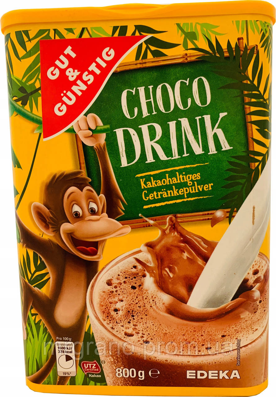Какао Напиток Choco Drink 800г — Купить Недорого на Bigl.ua (1629490887)