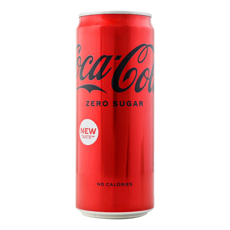 Coca-Cola Sugar Zero Напиток Кока-Кола Зеро Без Сахара ж/б 330 мл ...