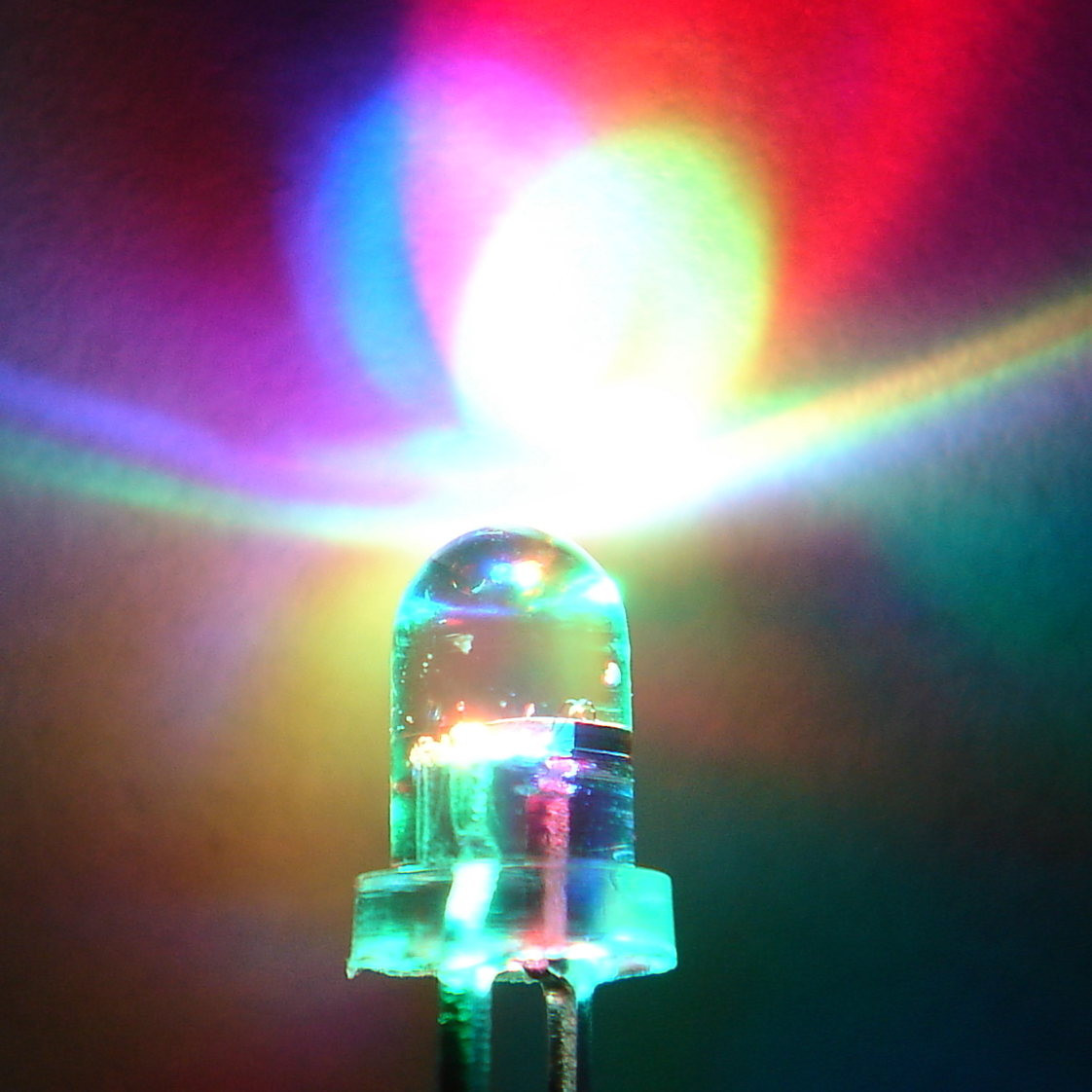Купить мигающий RGB светодиод 3.3В, медленная смена цветов | Светодиоды ...
