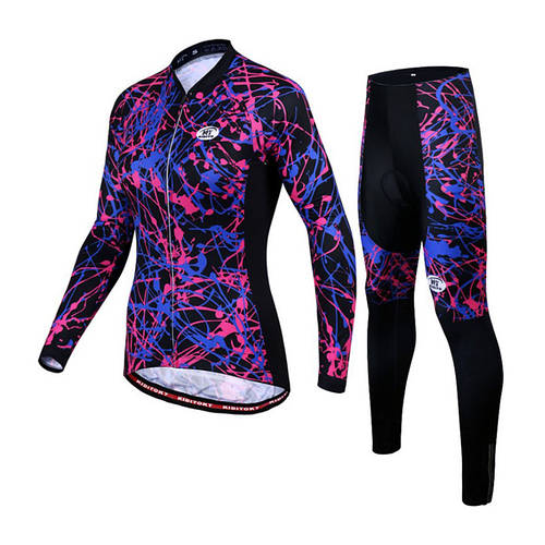 Купить Костюм вело женский KIDITO KW-CT-093 Purple XL кофта с длинным ...