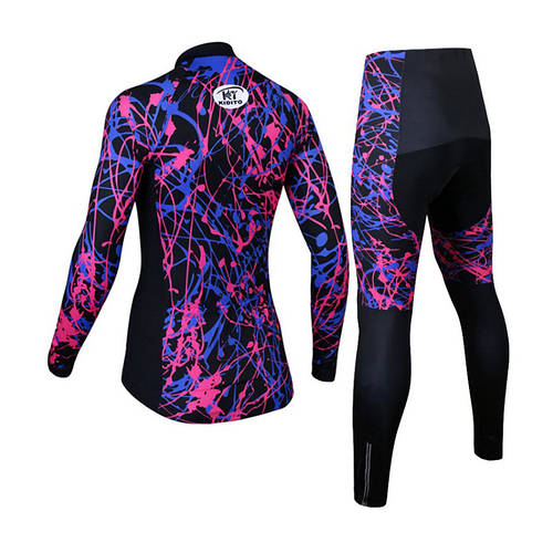 Купить Костюм вело женский KIDITO KW-CT-093 Purple XL кофта с длинным ...