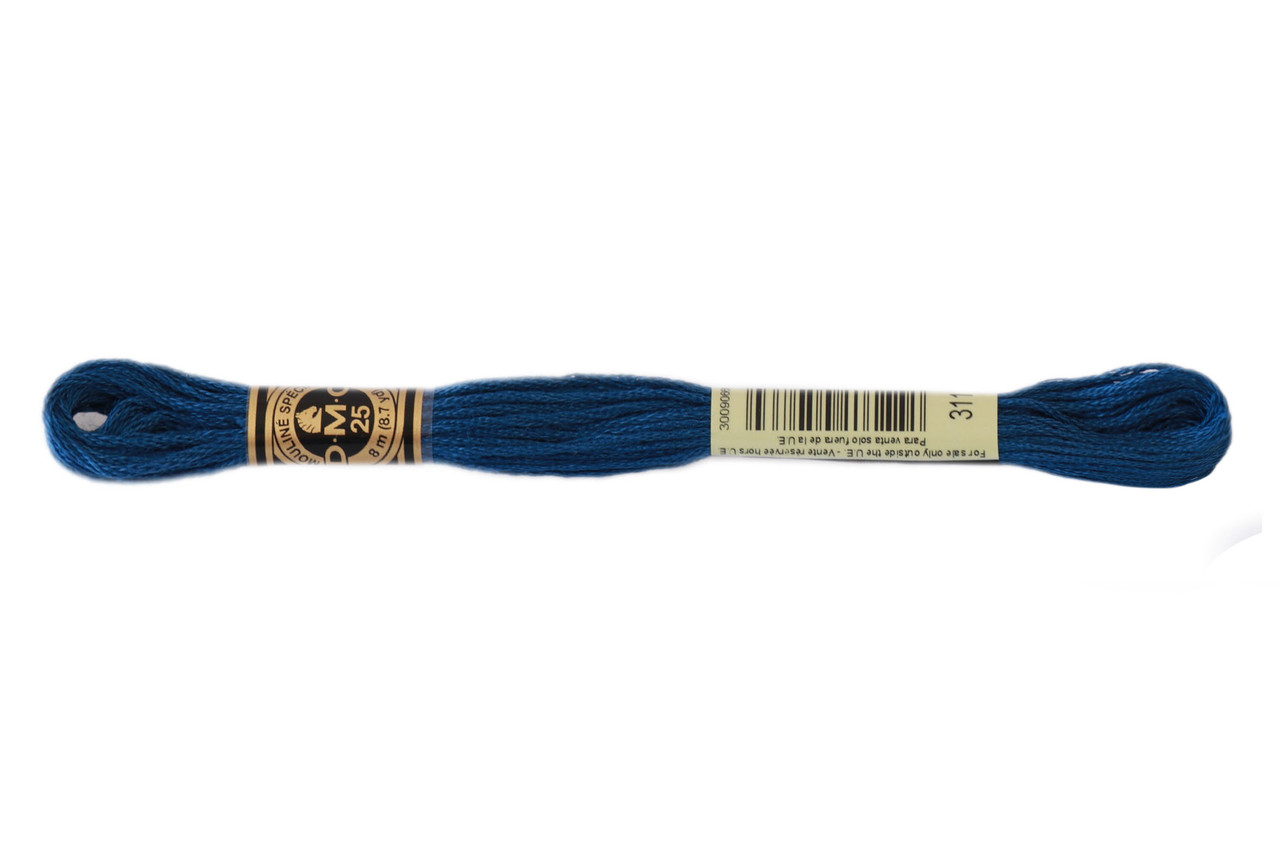 Нитка Муліне DMC, 117 №311 Темно-синій - купити інтернет-магазин ...