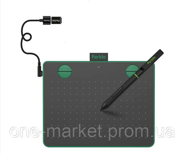 Графічний планшет Parblo A640, ціна 1695.75 грн — Prom.ua (ID#1630217766)