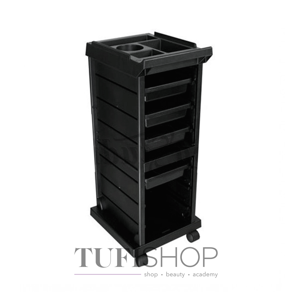 Тележка Парикмахерская T-100X (001655) - Черный — Купить Недорого на ...