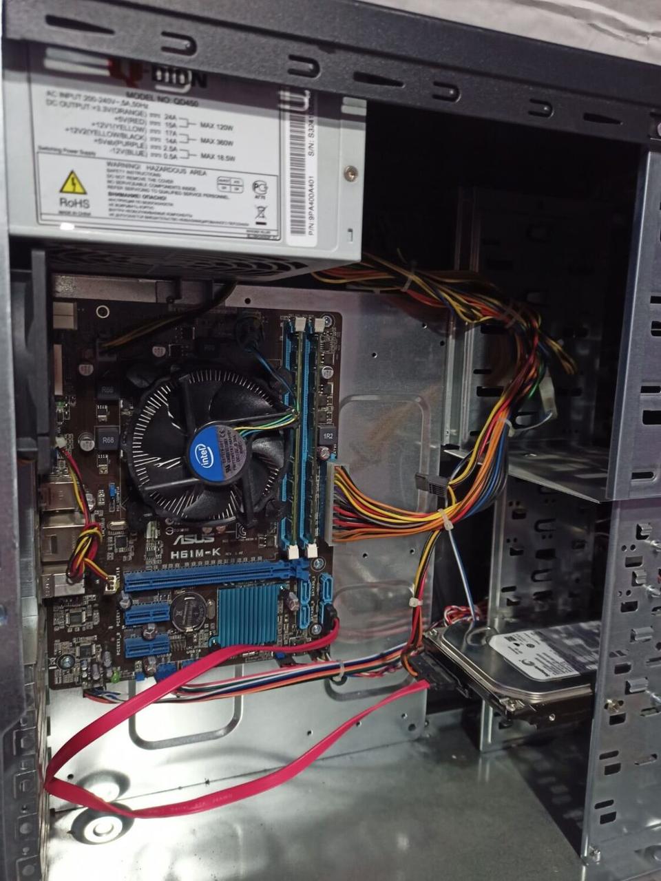 Компьютер Asus Vento A8 Tower / Intel Core i3-2120 (2 (4) ядра по 3.3 ...