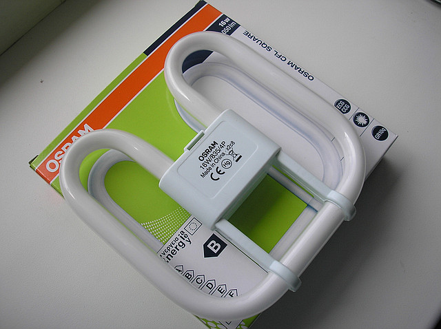 Лампа OSRAM CFL SQUARE 16W/835/4Р: продажа, цена в Киеве. Лампочки от ...