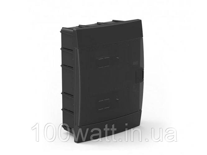 Щиток HOROZ ELECTRIC на 24 автомата внутрішньої установки чорний (ID ...