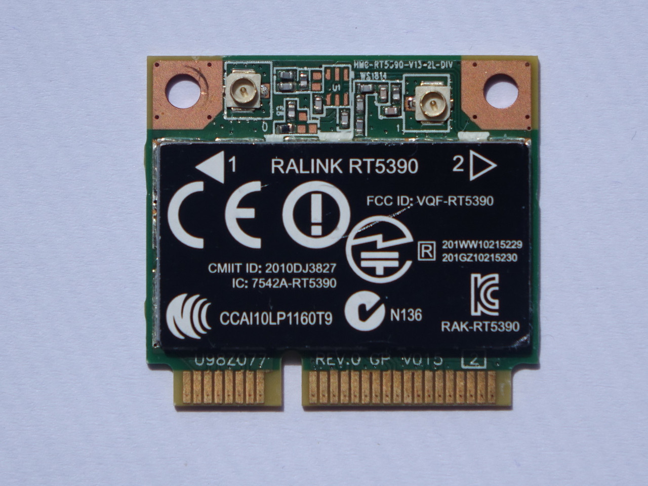 Wi-Fi Адаптер Ralink RT5390+Bluetooth Модуль Мережева карта (690980-001 ...