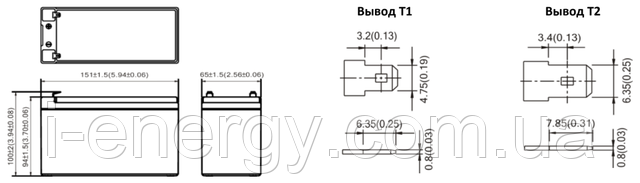 Аккумулятор BB Battery HRC1234W 12В 9Ач герметичный необслуживаемый (7 ...