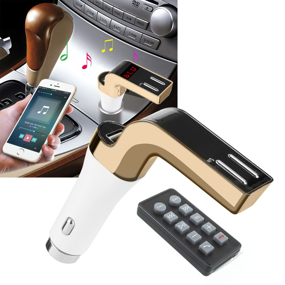 FM Модулятор ФМ Трансмиттер для Авто с Bluetooth MP3 Передатчик Car CM ...
