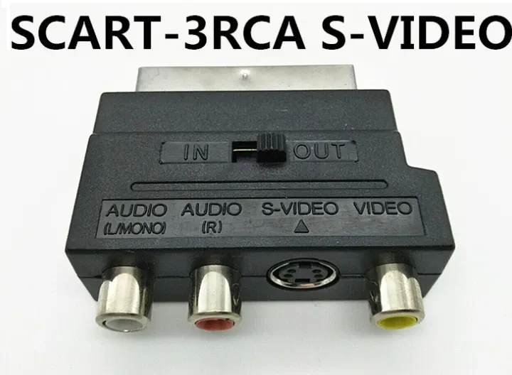 Адаптер Переходник SCART 3xRCA/AV (СКАРТ->Тюльпаны) VIDEO Две Стороны ...