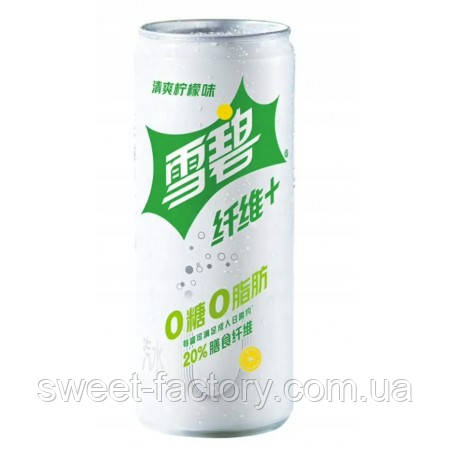 Газований напій Sprite China Fiber 330ml. безалкогольні напої від ...