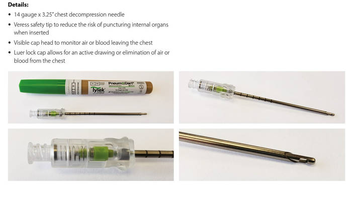 Купить Декомпресионная игла PneumoDart усовершенствованная с замком ...