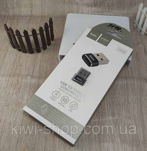 Переходник адаптер Hoco UA6 USB to Type-C, адаптер "Hoco UA6" - USB 3.0 ...