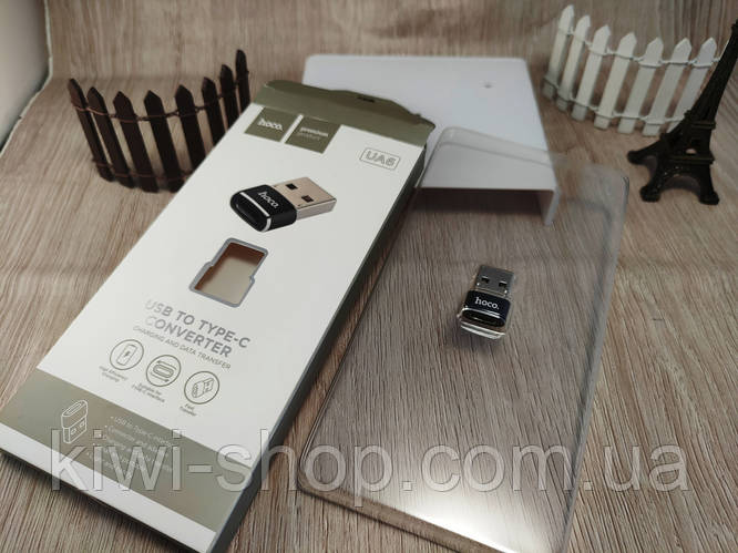 Переходник адаптер Hoco UA6 USB to Type-C, адаптер "Hoco UA6" - USB 3.0 ...