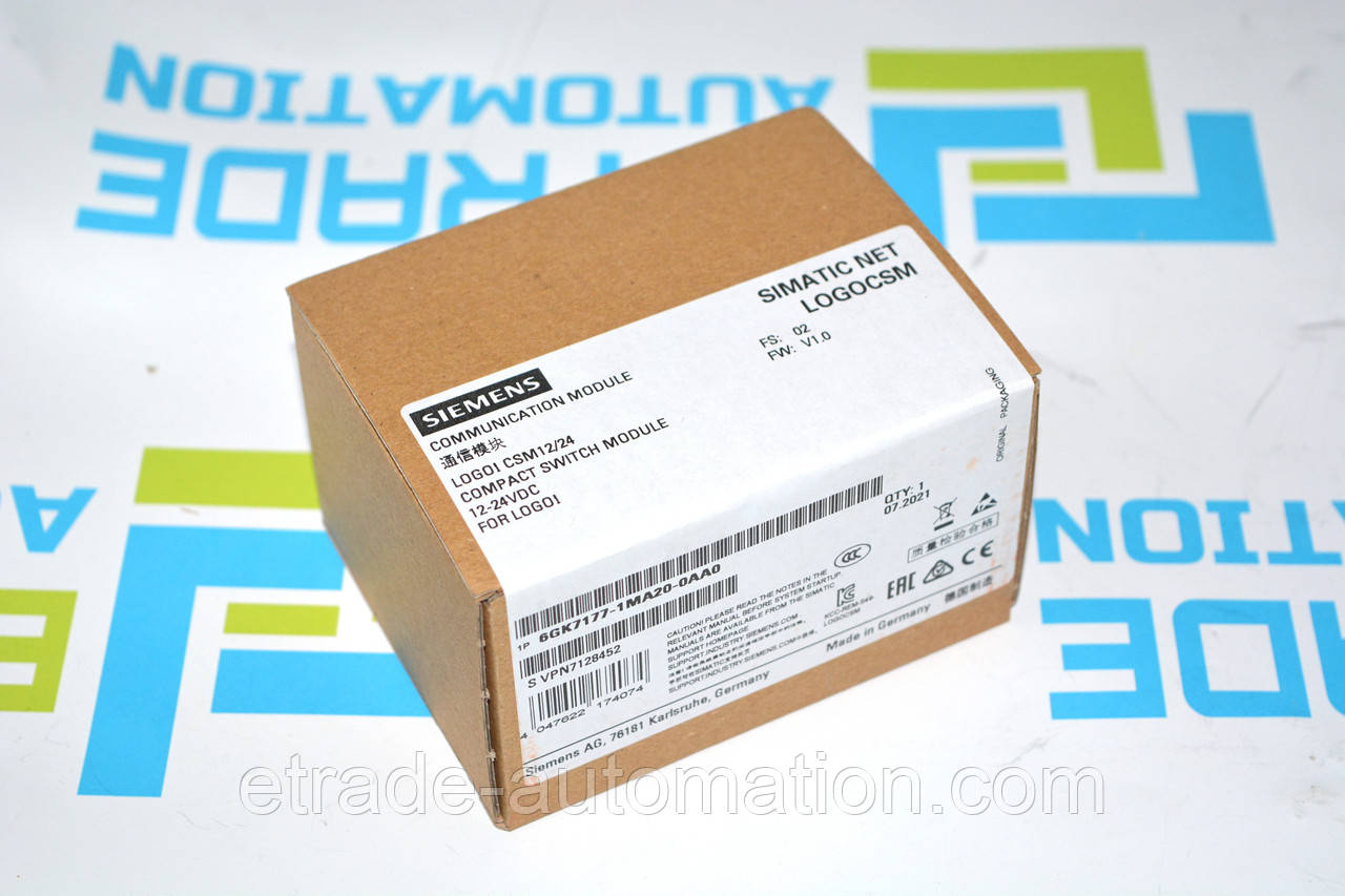 Купить Коммуникационный модуль Siemens 6GK7177-1MA20-0AA0, цена — Prom ...