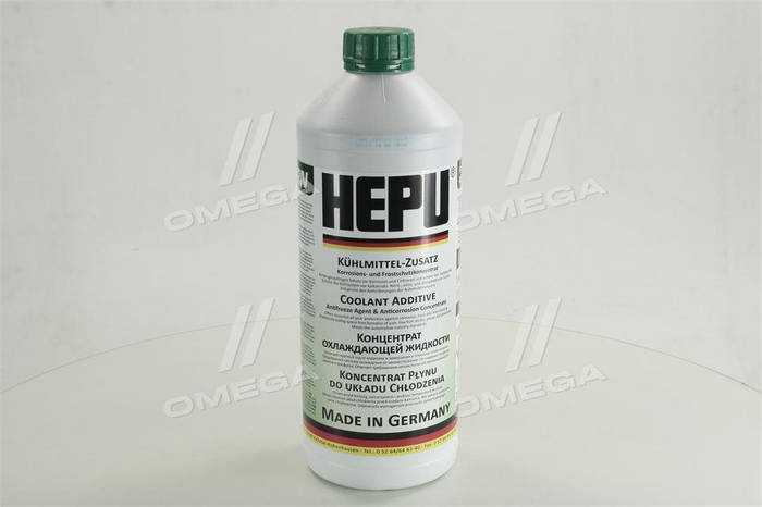 Купити Антифриз HEPU G11 GREEN концентрат (Каністра 1,5л)(арт.P999-GRN ...