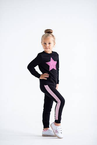 Костюм для девочек - G-20627W_черный, цена 560 грн — Prom.ua (ID ...