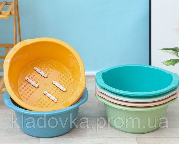 Купить Массажная ванночка для ног, спа-ванна для педикюра. Оранжевая ...