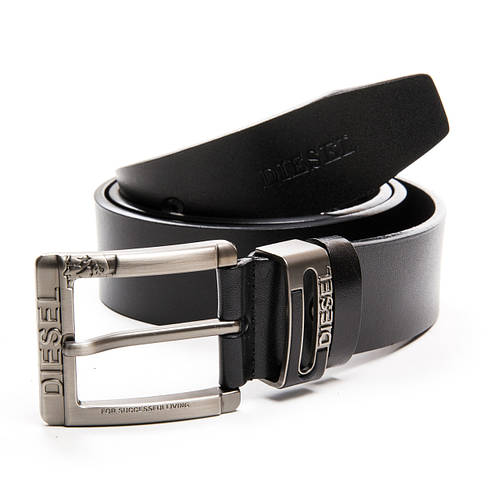 Ремень мужской кожаный черный ширина 4 см модный DS-ZK04372-3 (ID ...