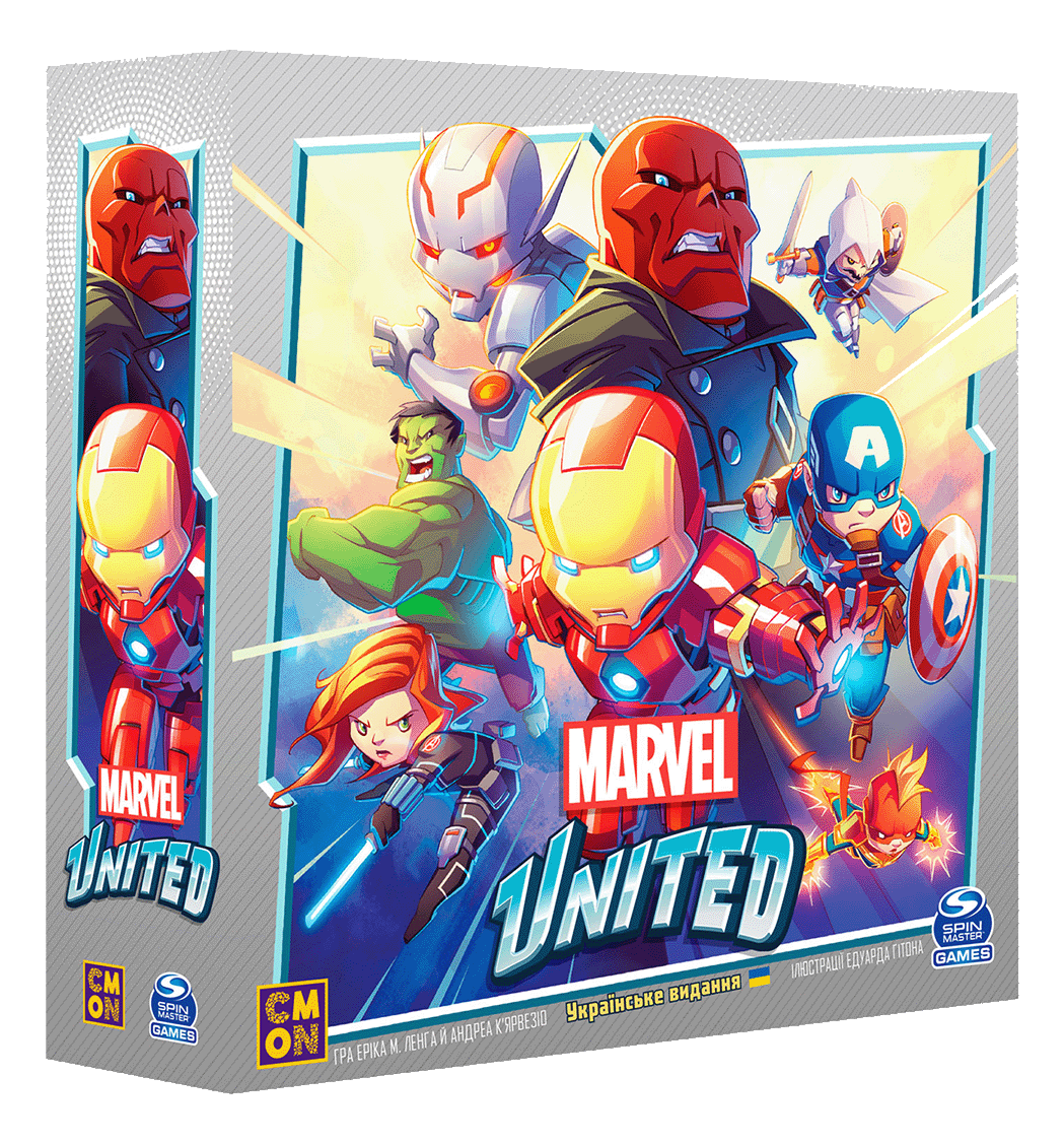 Купить Настольная игра Marvel United (Марвел Юнайтед), цена 1466 ...