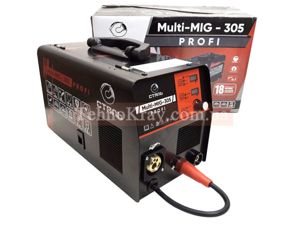 Купити Зварювальний напівавтомат інверторний Сталь MULTI-MIG-305 PROFI ...