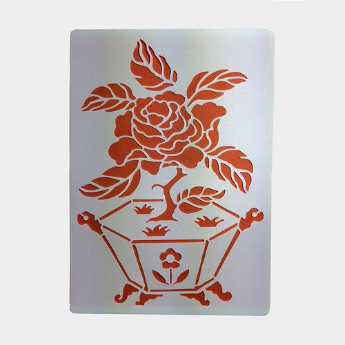 Трафарет "Flowers" цветы (3014-12, А5, 1/3000/12), цена 9.11 грн — Prom ...