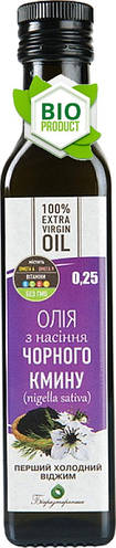 Масло черного тмина (nigella sativa) (250ml) "Біорасторопша" (ID ...