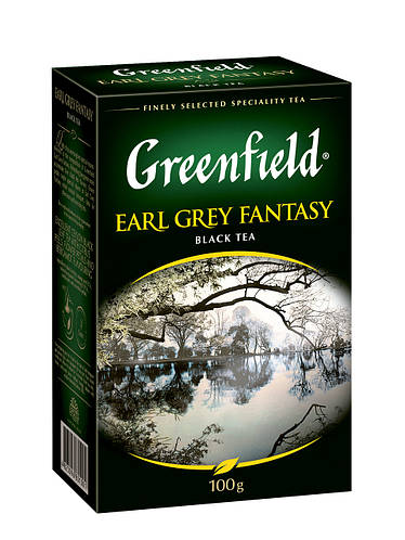 Купить Чай Гринфилд черный с бергамотом Earl Grey Fantasy 100г листовой ...