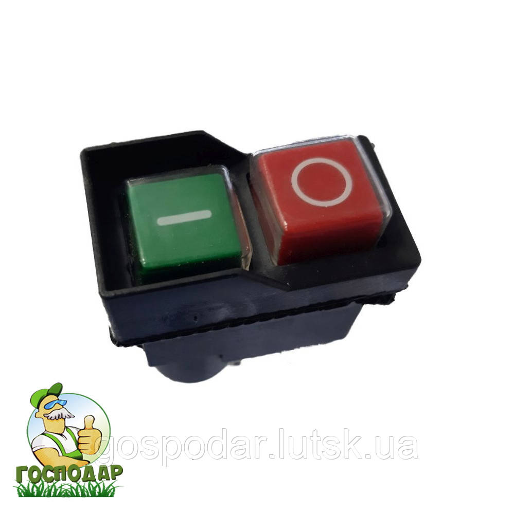 Кнопка пуску 16А до бетонозмішувача і садових подрібнювачів купити для ...