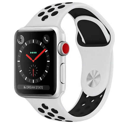 Ремешок силиконовый NIKE для Apple Watch 42 | 44 | 45 mm SMALL SIZE ...