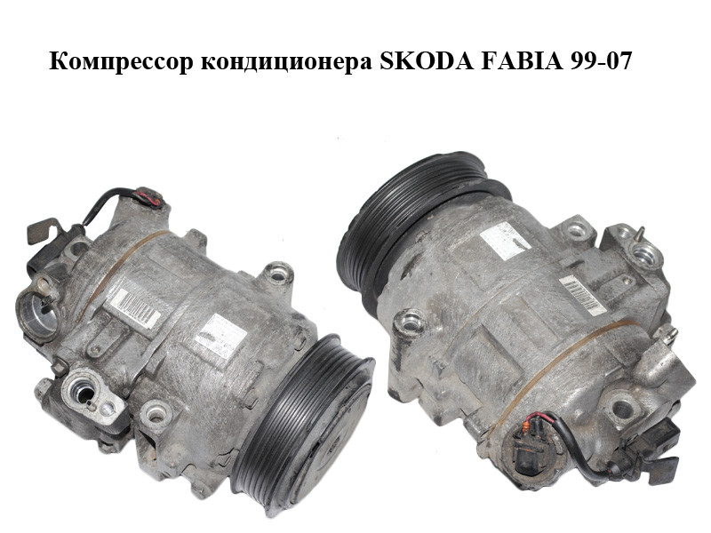Купить Компрессор кондиционера SKODA FABIA 99-07 (ШКОДА ФАБИЯ ...