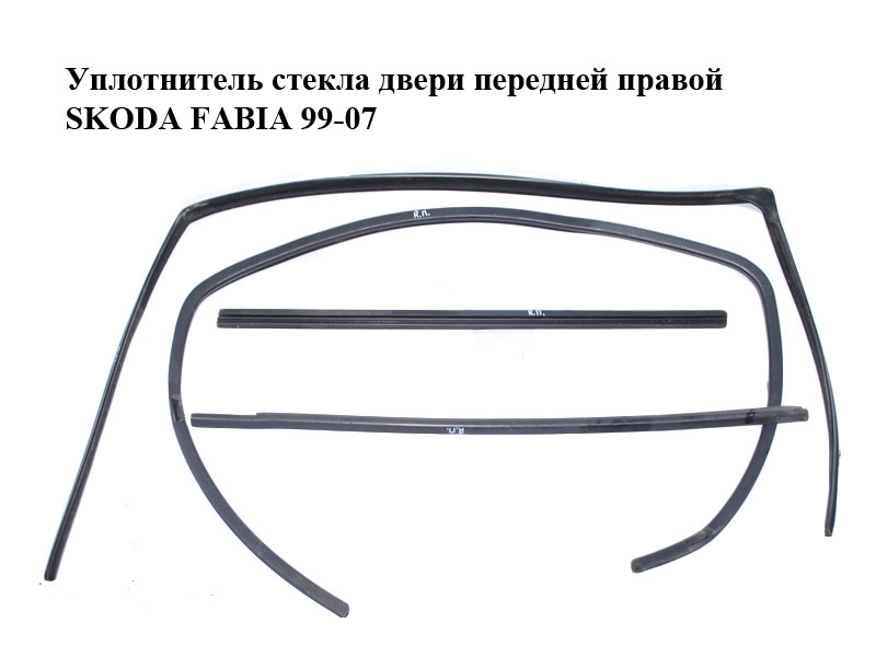 Купить Уплотнитель стекла двери передней правой SKODA FABIA 99-07 ...