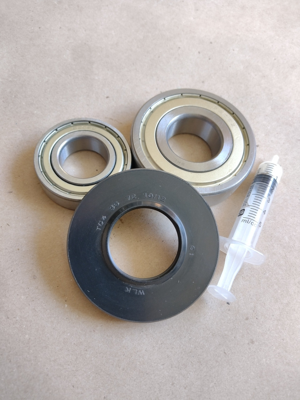 Комплект Подшипников SKL 6205+6306 + Сальник (35*72*10/12 Mm/мм ...