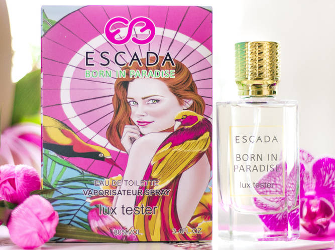 Escada Born in Paradise женский тестер Lux 100 ml (ID#1635089988), цена: 189 ₴, купить на Prom.ua