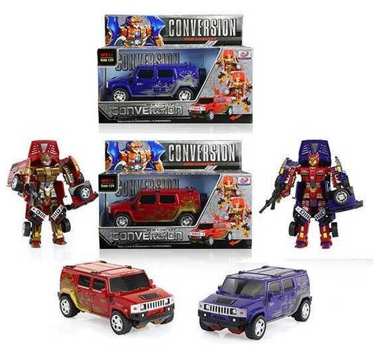 Робот Трансформер Conversion (2 вида на выбор, световые и звуковые ...
