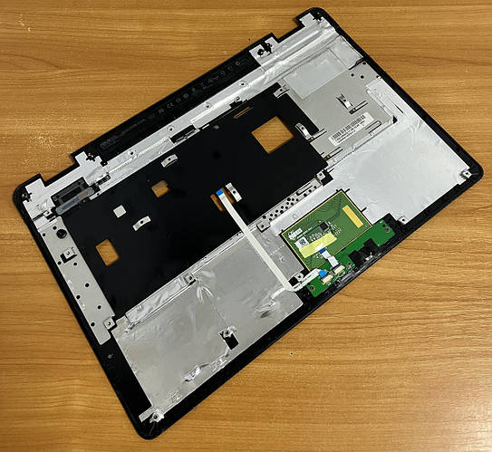 Б/У Средняя часть корпуса, Топкейс, Тачпад Asus X72J, 13N0-GKA0C11 (ID ...