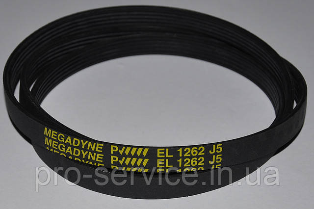 Ремень 163936 EL 1262 J5 для стиральных машин Gorenje: продажа, цена в ...
