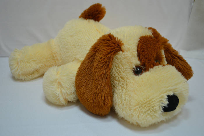 Мягкая игрушка Alina Toys собачка Шарик 55 см персиковый 5784653ALN ...