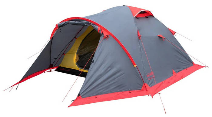 Туристическая палатка Tramp Mountain 4 (V2); 4-х местная ...