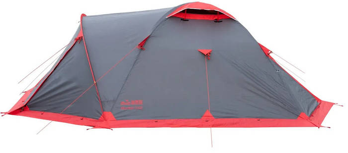 Туристическая палатка Tramp Mountain 4 (V2); 4-х местная ...