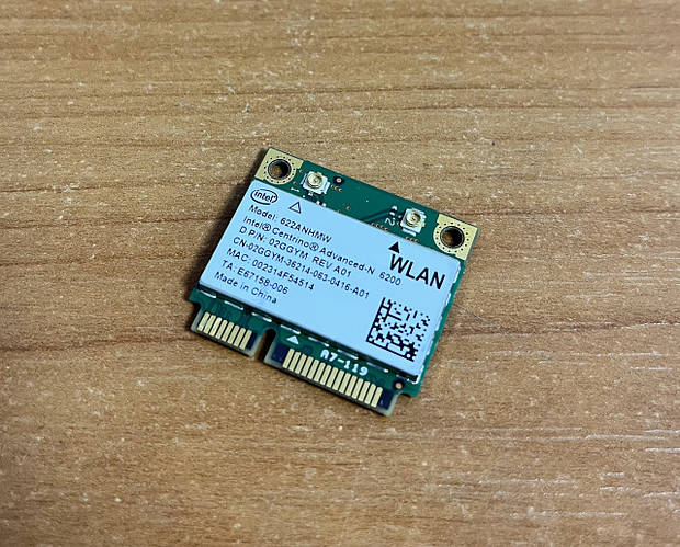Б/У Wi-Fi модуль Intel Centrino Advanced-N 6200, 622ANHMW, Dell E4310 ...
