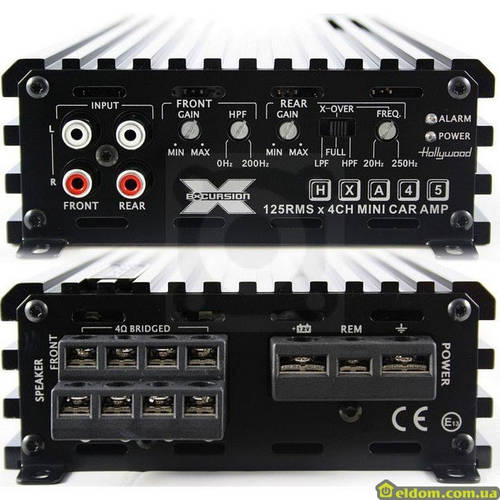Купити Автомобільний підсилювач EXCURSION HXA 45, ціна 9148 ₴ - Prom.ua (ID# 1636532248)