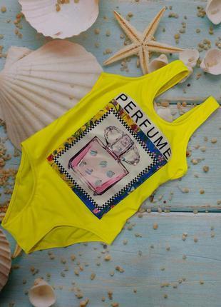 Купальник для девочек SAME GAME 112 Парфюм желтый(В НАЛИЧИИ ТОЛЬКО 28 ...