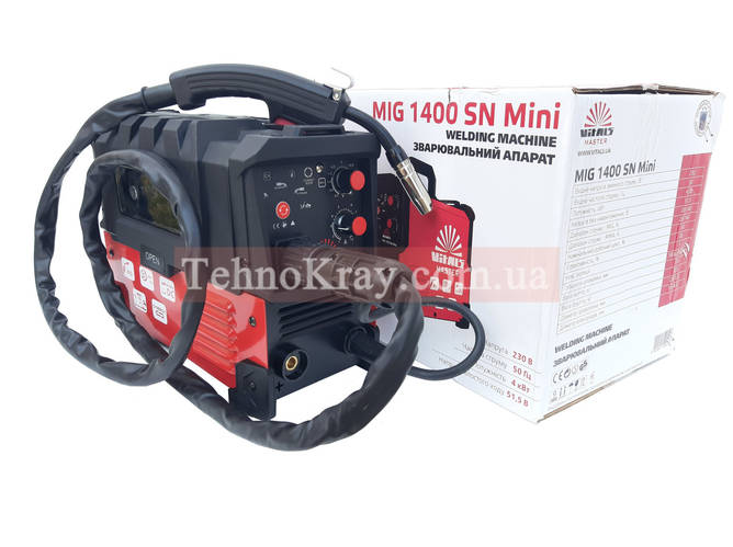 Купить Сварочный полуавтомат инверторный Vitals Master MIG 1400 SN Mini ...