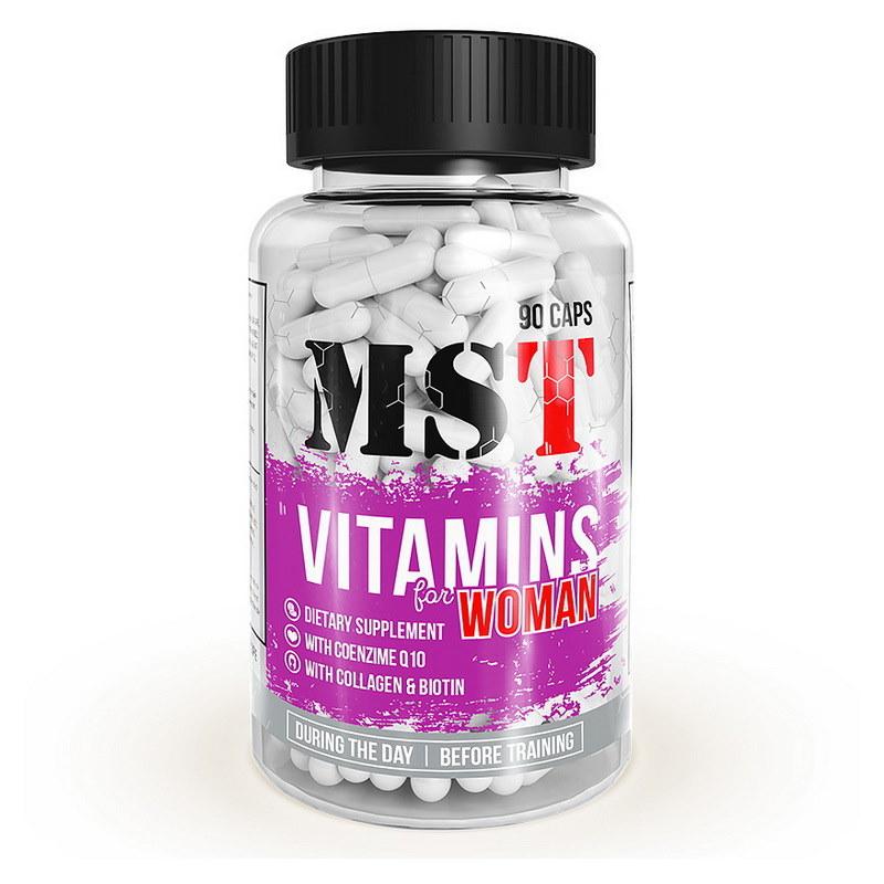Купить Витамины и минералы MST Vitamin for Women, 90 капсул, цена 798 ...