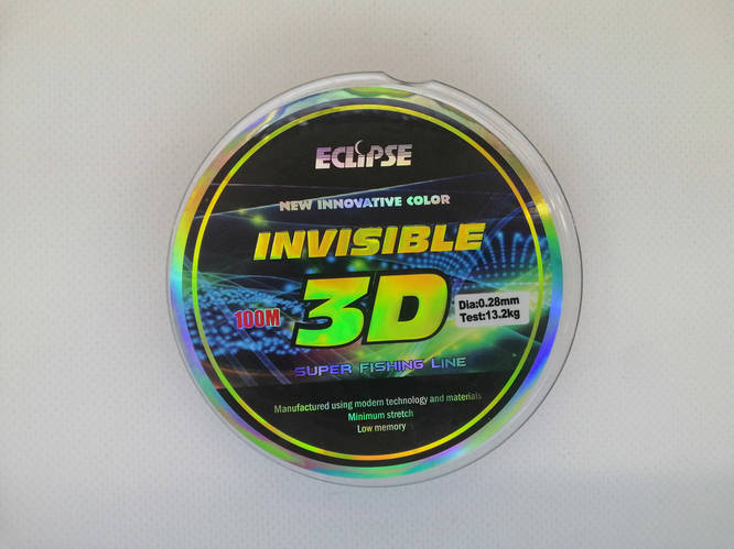 Купить Волосінь Eclipse INVISIBLE 3D 100m 0.28, цена 86 ₴ — Prom.ua (ID ...