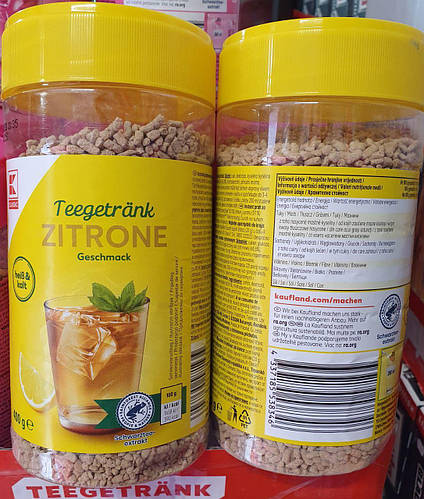 Купить Чай гранульований K-Classic Teegetränk Zitrone 400 г., цена 76 ...